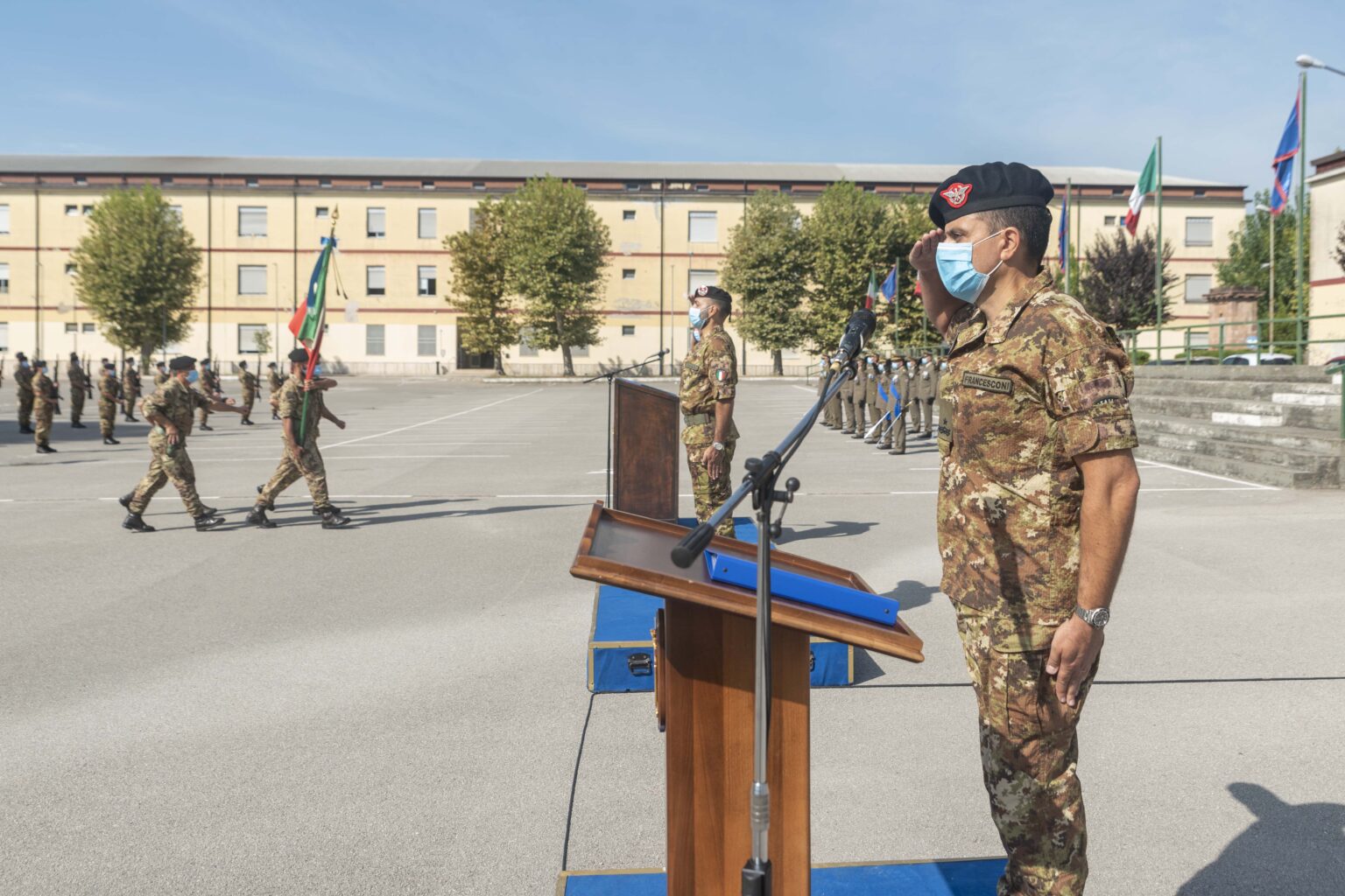 FOTO / Esercito: cambio al vertice del 232° Reggimento trasmissioni di ...