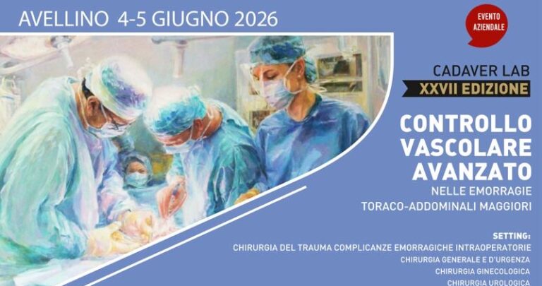 Chirurgia d’urgenza avanzata: l’Ospedale Moscati ospita il "Cadaver Lab"